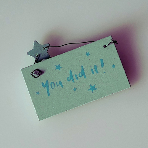 Tiny Keepsake Sign • Where Bluebirds Fly | Build A Gift Box