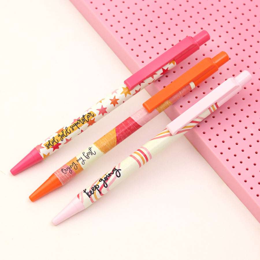 Positive Message Pen (Choice Of Designs) • Where Bluebirds Fly | Build ...