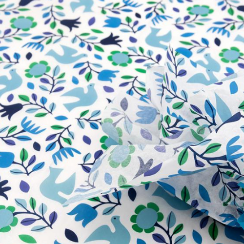 Tissue: Bluebirds • Where Bluebirds Fly | Build A Gift Box