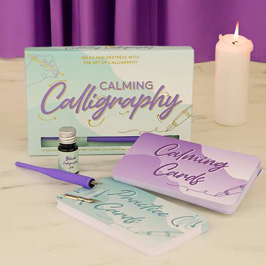 Calming Calligraphy • Where Bluebirds Fly | Build A Gift Box