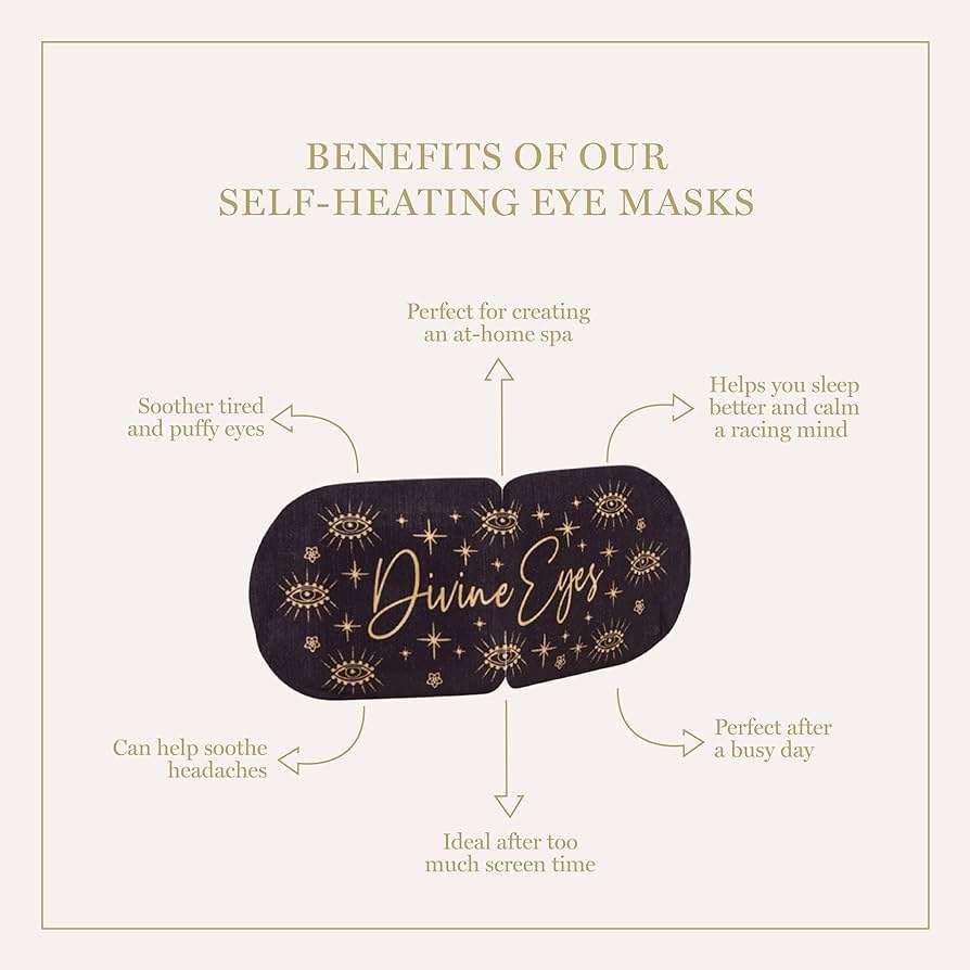 Divine Eyes- Seven Self-Heating Eye Masks • Where Bluebirds Fly | Build ...