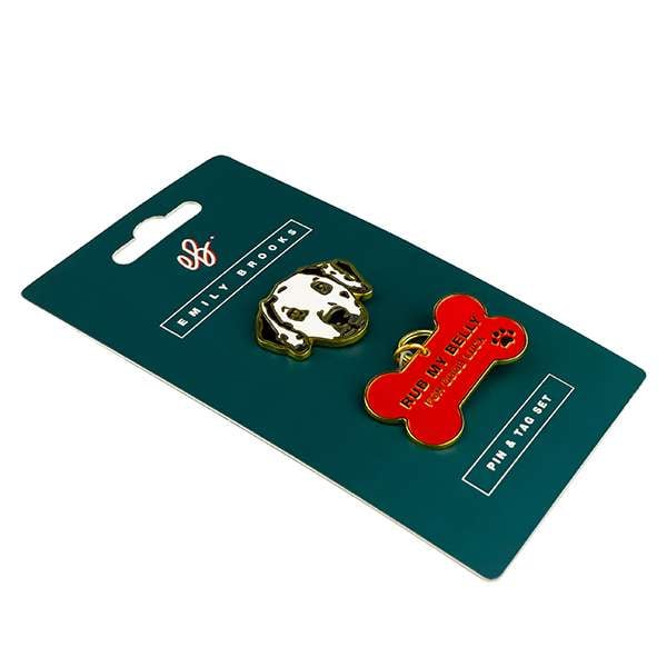 Emily Brooks Dog Pin Badge & Tag Set • Where Bluebirds Fly | Build A ...