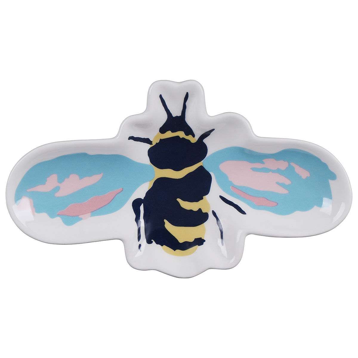Ceramic Bee Trinket Tray • Where Bluebirds Fly | Build A Gift Box