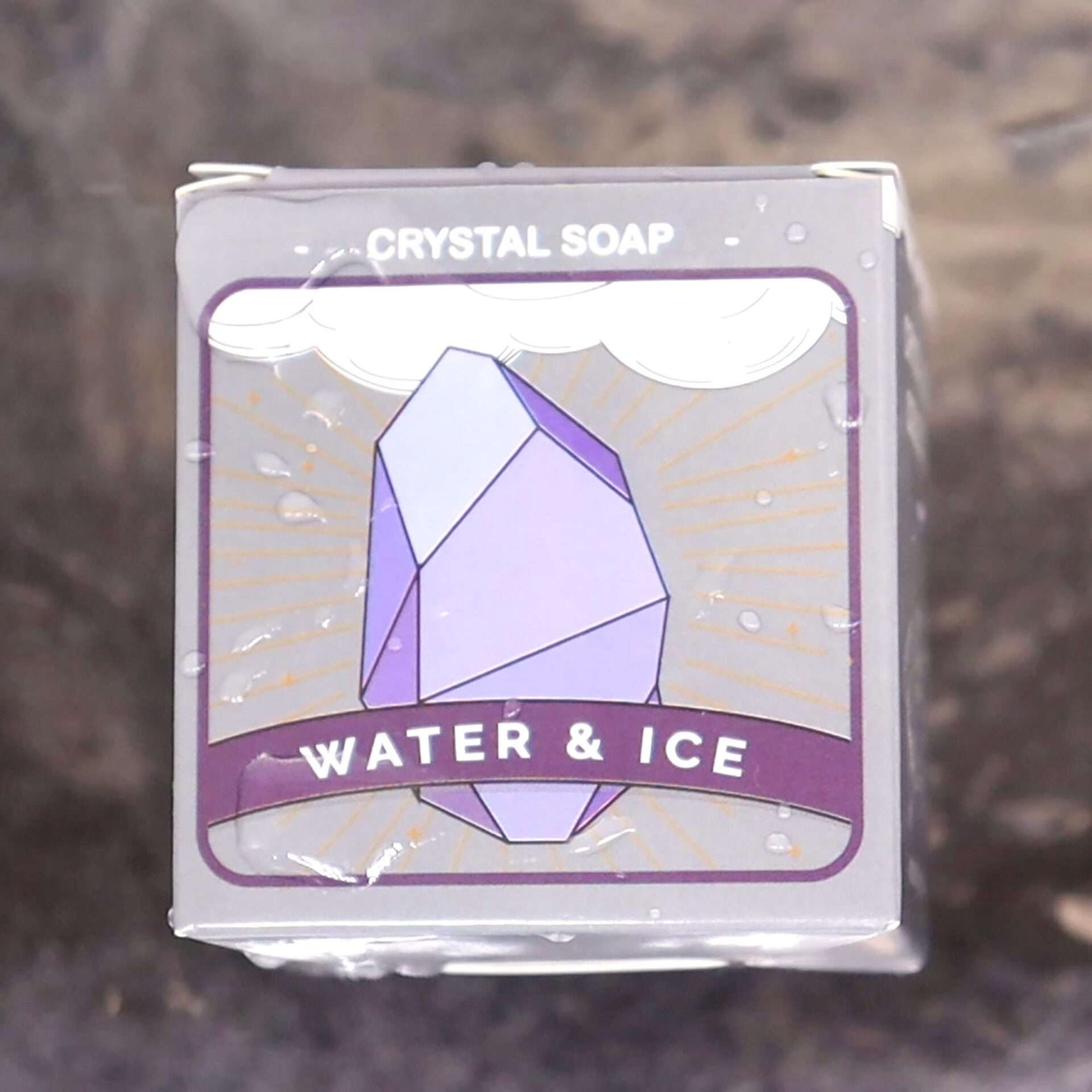 Crystal Elemental Soap - Water • Where Bluebirds Fly | Build A Gift Box
