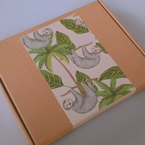 Sloth Gift Box • Where Bluebirds Fly | Build A Gift Box