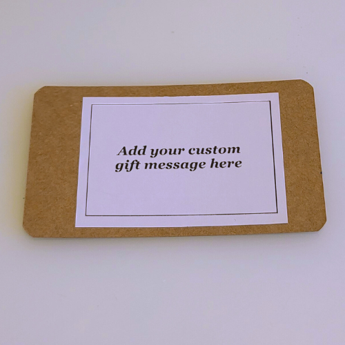 Simple Gift Note • Where Bluebirds Fly | Build A Gift Box